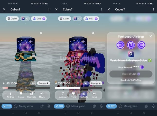 Cubes? ile Airdrop Kazan (Telegram Oyunu) - Yazılım, Oyun, İnternet ...